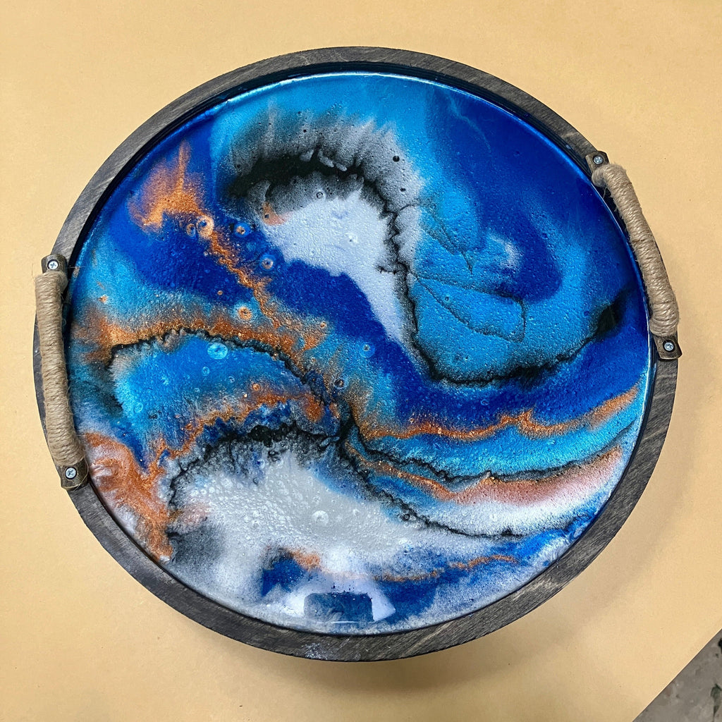 Resin Pouring – Hammer & Stain Tempe