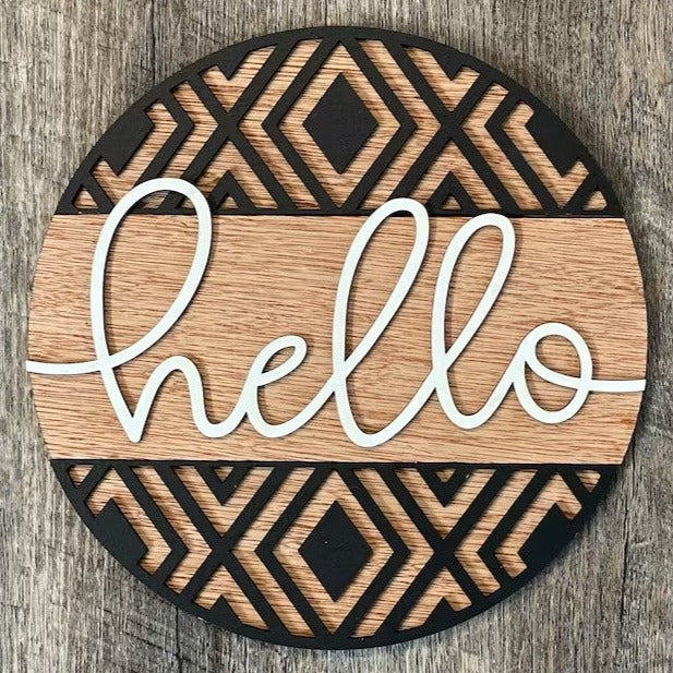 Autumn & Everyday 3D Door Hangers – Hammer & Stain Tempe